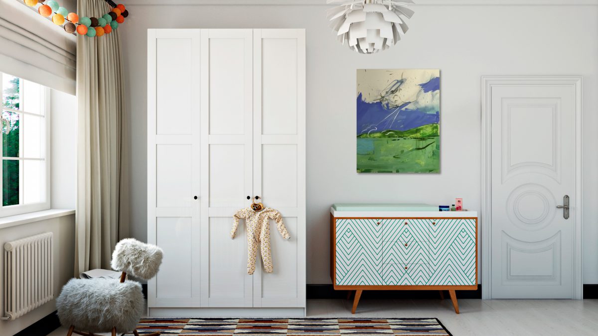 Cuadros de color azul para renovar tu decoración - SAISHO